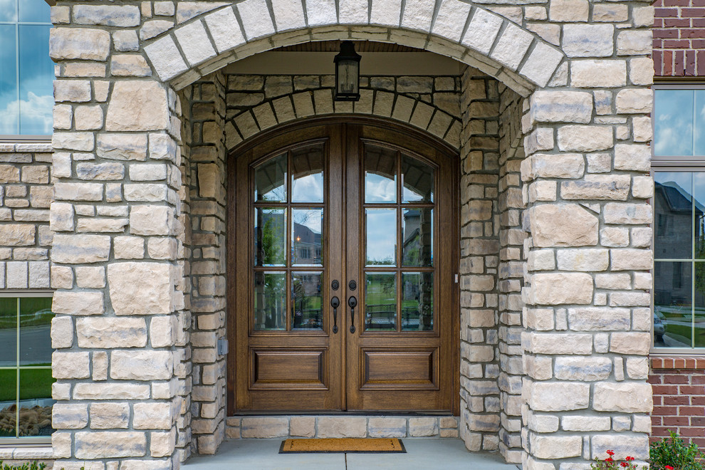 A traditional two-story home - Traditional - Entrance - Cincinnati - by ...