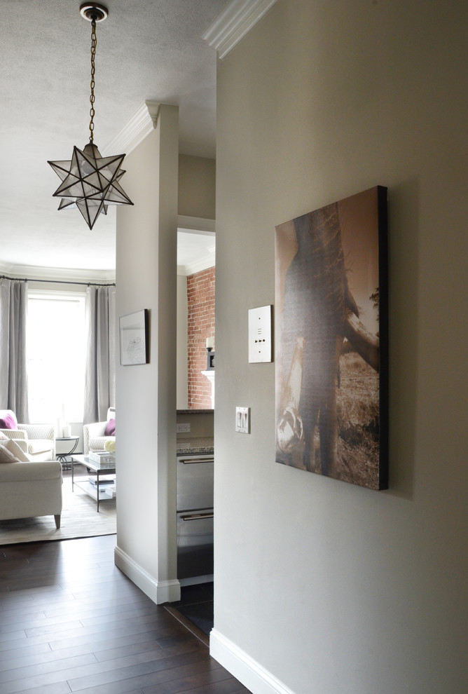 A World Traveler's Stylish Boston Haven - Entry - Boston - by Design ...