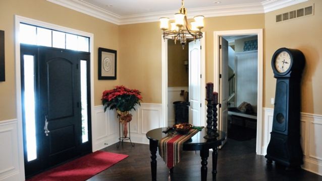 Adam Style House - Traditional - Entry - Detroit - by Stroble Building ...