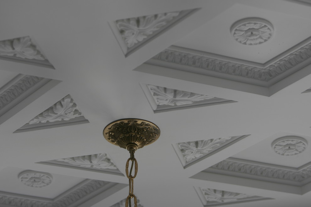 Adam-Style Plaster Ornament in a Private Residence - Traditional ...