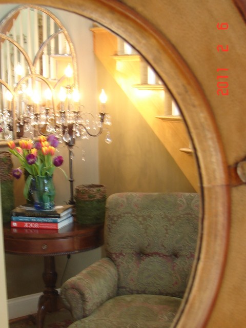 adding warmth to a large foyer - Ecléctico - Entrada - Boston - de ...