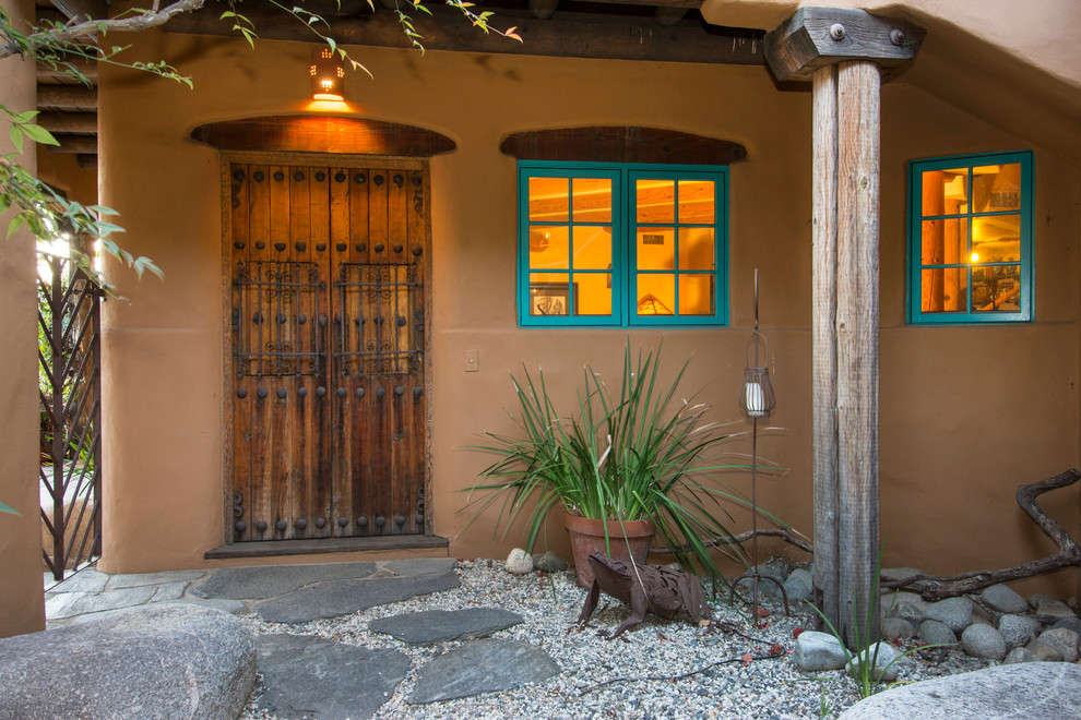 Adobe de la Vista - Mediterranean - Entry - Los Angeles - by Ewing ...