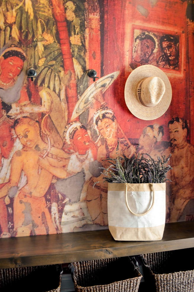 Ajanta Mural - Mediterranean - Entry - Los Angeles - by MC Design LLC ...