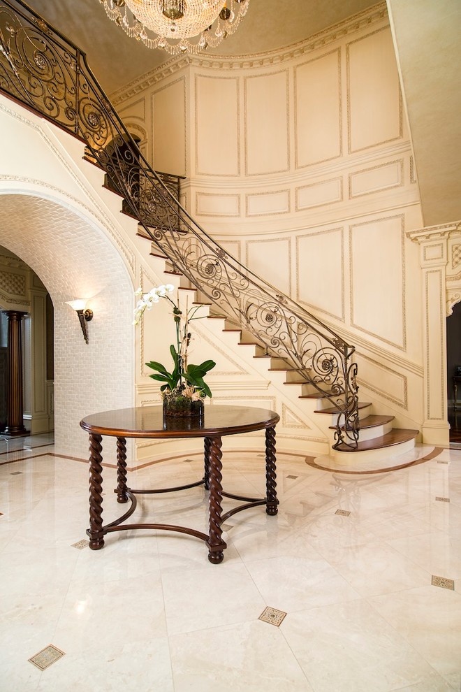 Alpine Residence Formal Foyer - Traditional - Entry - New York - by ...