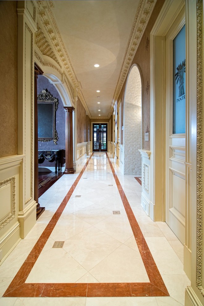 Alpine Residence Formal Foyer Hallways - Traditional - Entry - New York ...