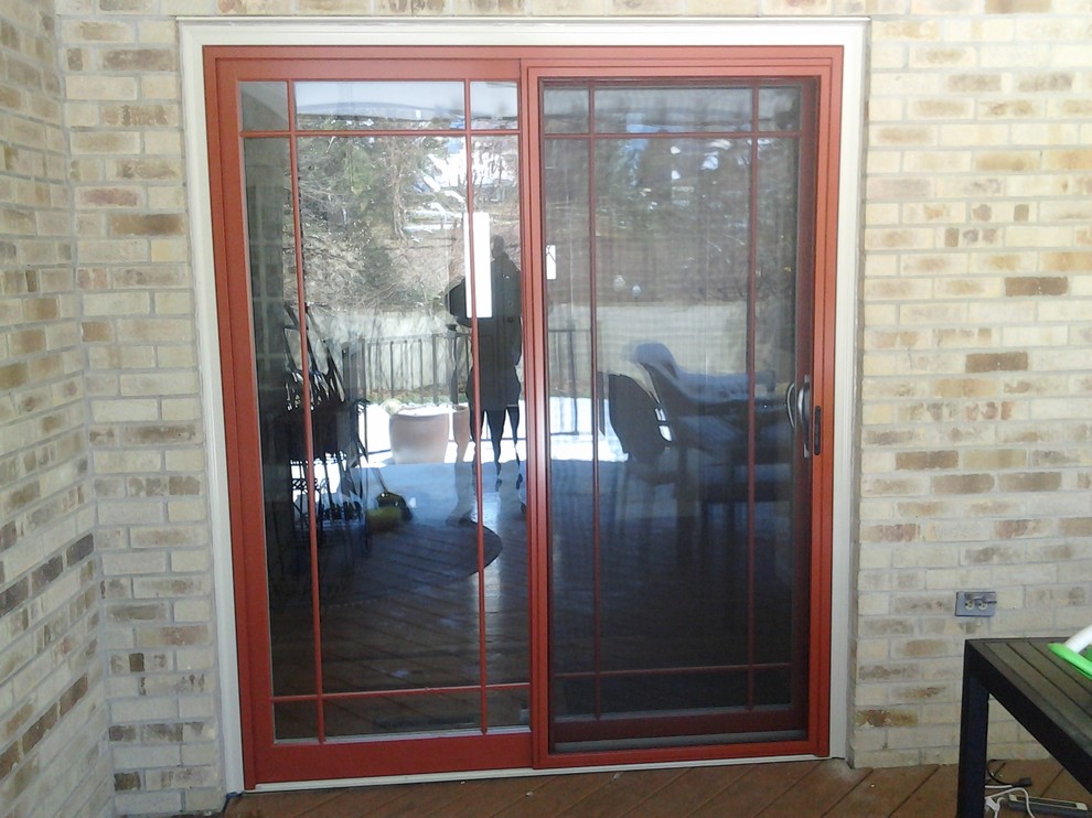 Andersen Gliding Door and Double Hung Window - Traditional - Entry ...