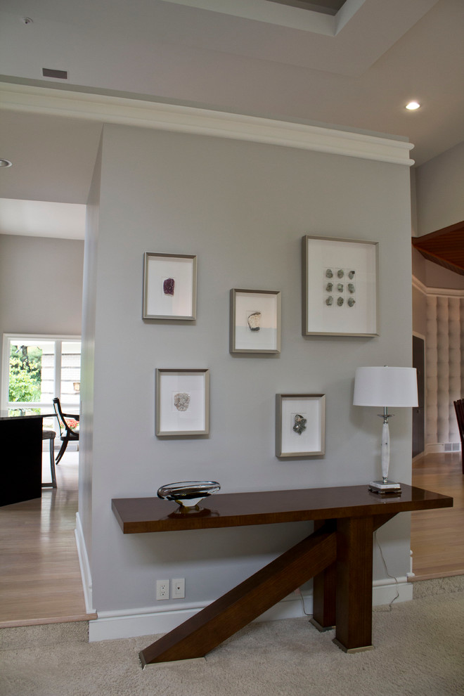 Angular Living Space - Modern - Entry - Cleveland - by Lee Meier ...