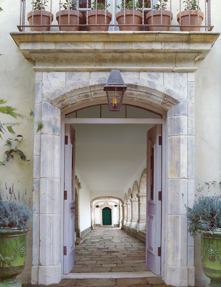 Antique Stone Entryways (Mediterranean Style) - Mediterranean - Entry ...