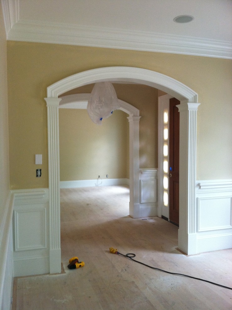 Arch Doorways - wood arch trim from CurveMakers - Traditional - Entry ...