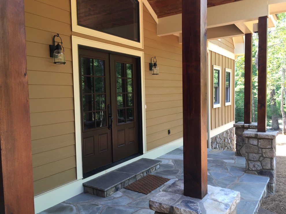 Architectural Designs Rustic Escape House Plan 92350MX - Rustic - Entry ...