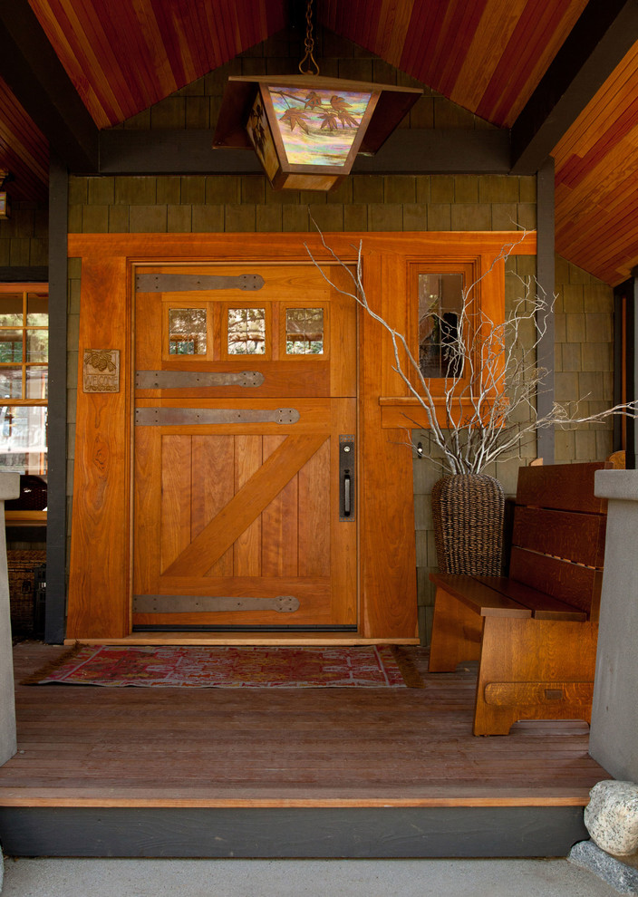 Arts & Crafts Entry - Traditional - Entry - Los Angeles - by Warren ...