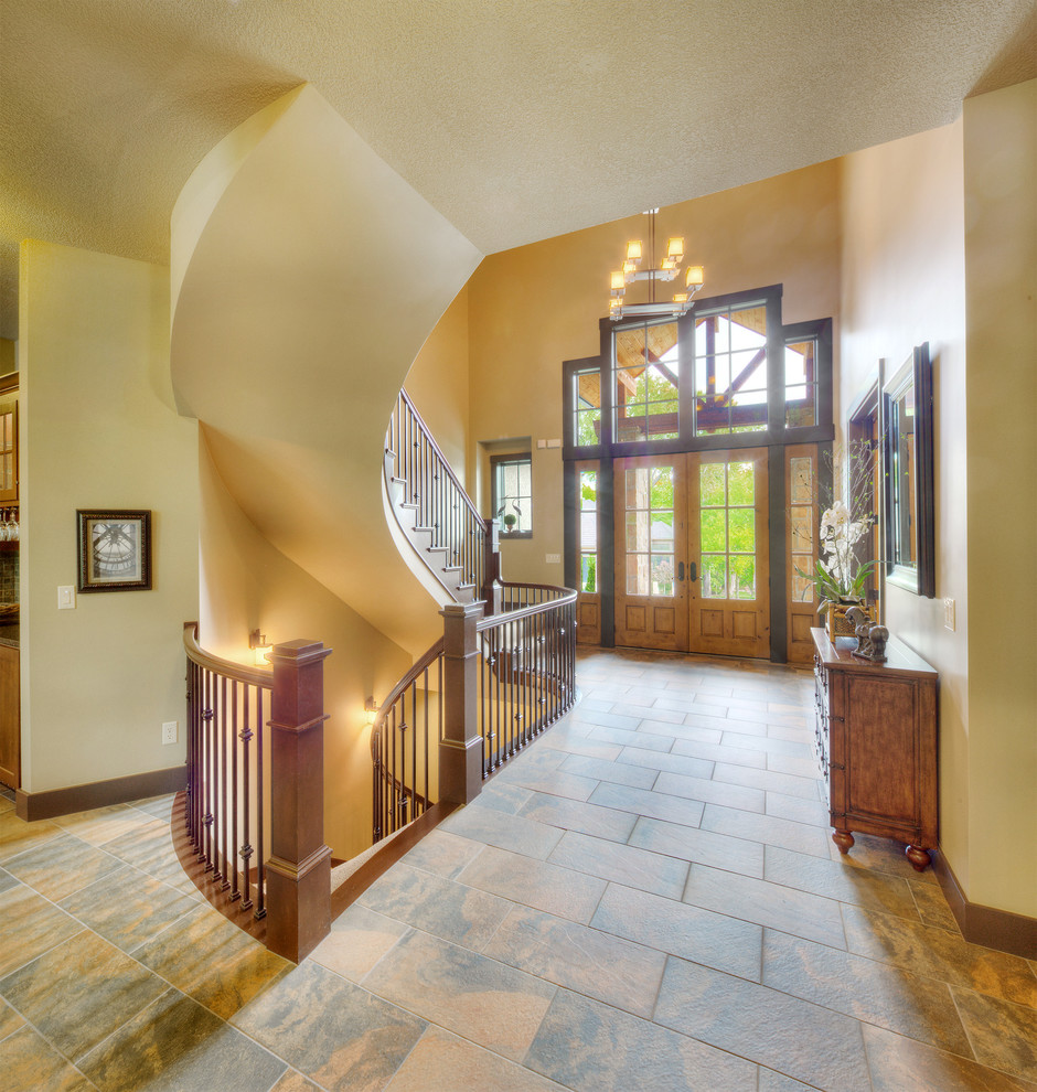 Aspen Ridge I Floor Plan - Rustic - Entry - Kansas City - by Starr ...