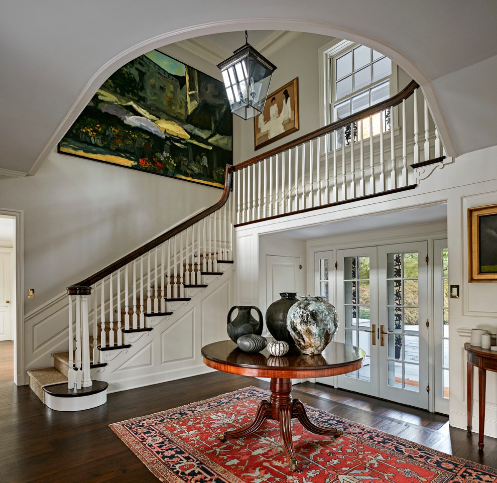 Back Country Pre-War Colonial Renovation - Traditional - Entry - New ...