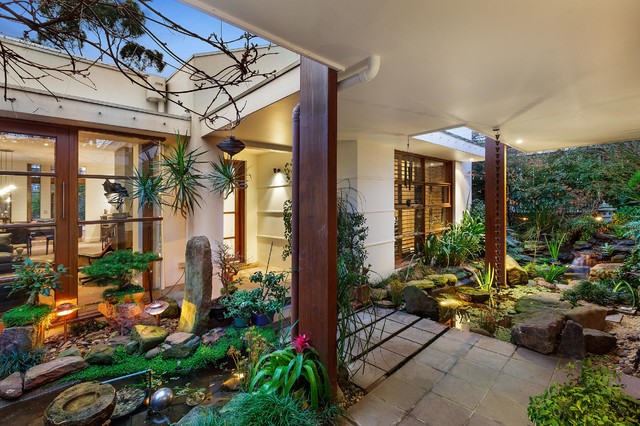 Balwyn North Residence - Rustic - Entry - Melbourne - by Urban Angles ...