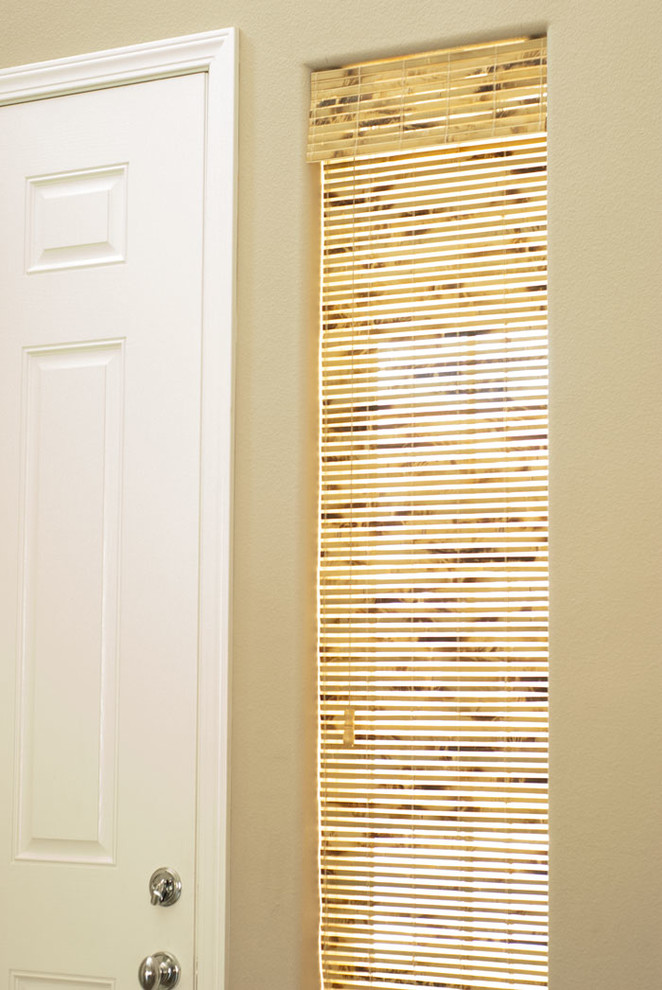 Beachy, Boho Farmhouse Gets Transformed With Woven Wood Shades - Beach ...