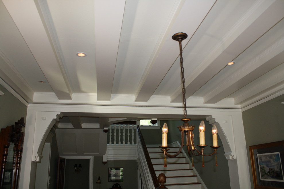 Beam Ceilings - Traditional - Entry - Philadelphia - by Tague Design ...