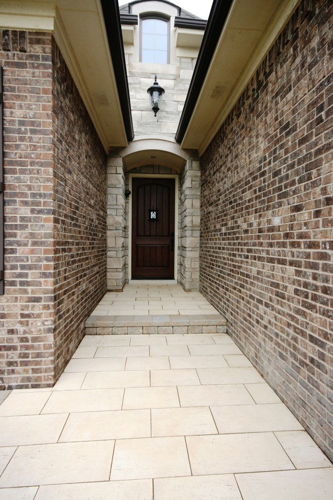 Brick Paving - Traditional - Entry - Detroit - by Tango Landscapes | Houzz
