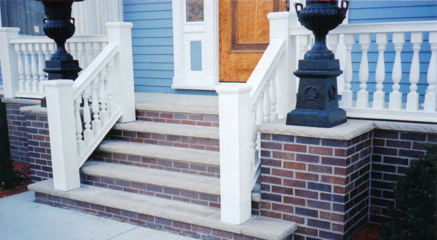 Brick Work - Traditional - Entry - Minneapolis - by Letendre Concrete ...