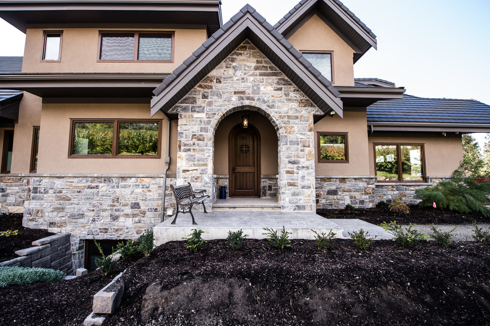 Camelot Solid Wood Door - Rustic - Entry - Vancouver - by Everwood Custom Woodworking | Houzz