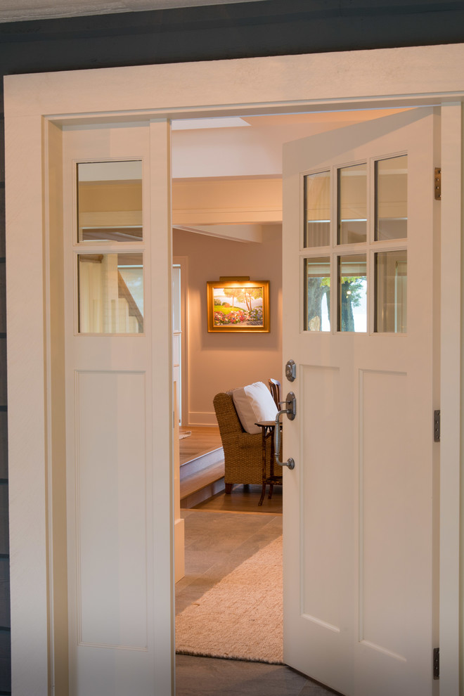 Cape-Cod Inspired Retreat - Traditional - Entry - Vancouver - by Denise ...
