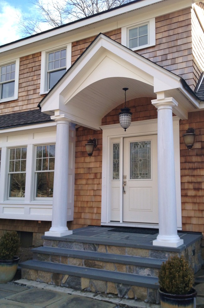 Cape Cod to Cottage Style - Traditional - Entry - Newark - by Bruen ...