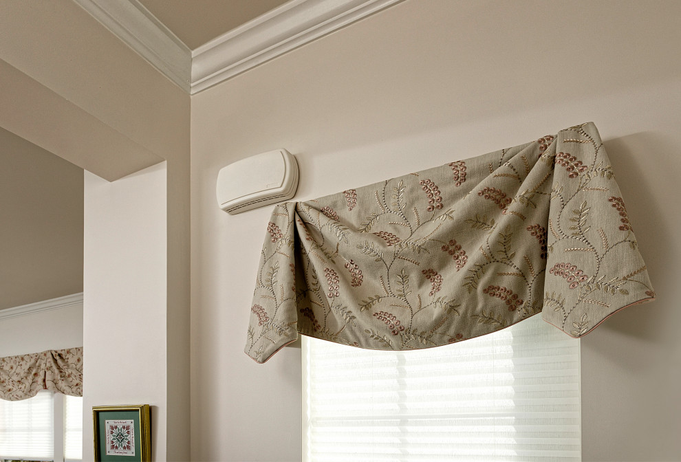 Casual Valances for a Country Home - Traditional - Entry - DC Metro ...