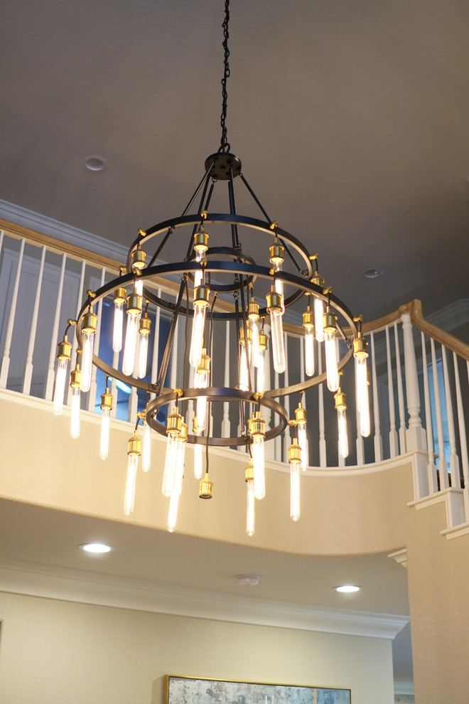 Chandelier / Entryway - Transitional - Entry - Sacramento - by Jaureguy ...