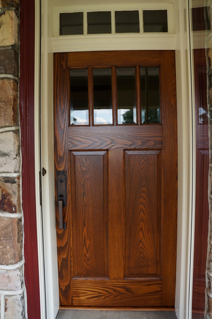 Chestnut Door Refinish - Traditional - Entry - Philadelphia | Houzz AU
