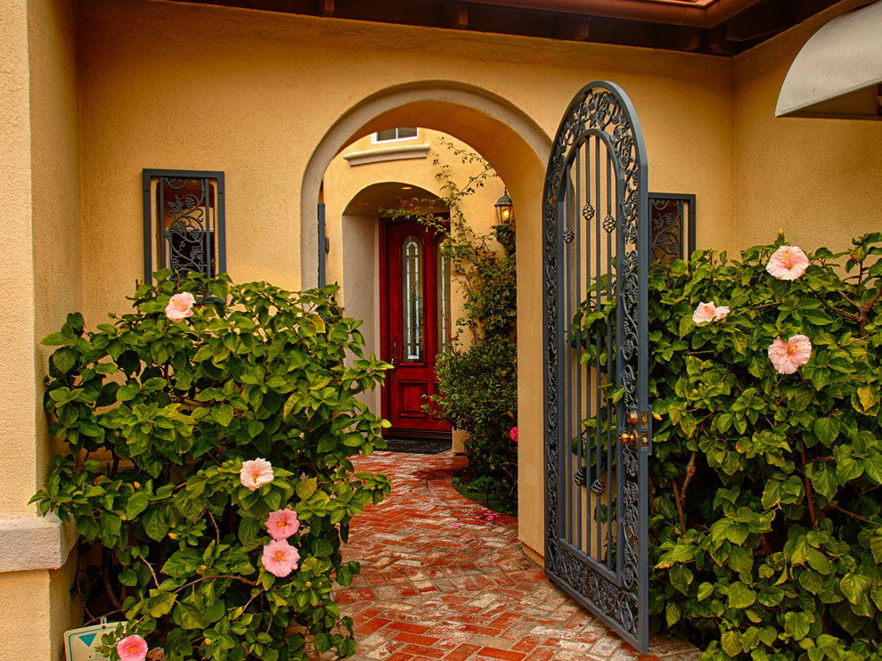 Classic Entry Door Design Ideas - Traditional - Entry - Orange County ...