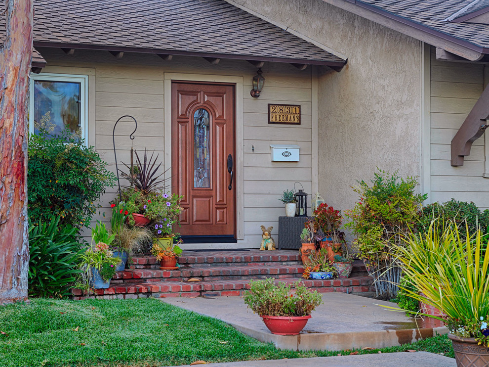 Classic Entry Door Design Ideas - Traditional - Entry - Orange County ...