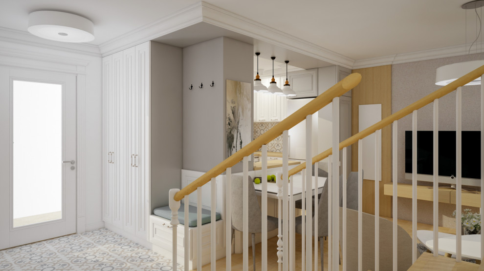 Classic neutral house interior - Traditional - Entry - Other - by It's ...