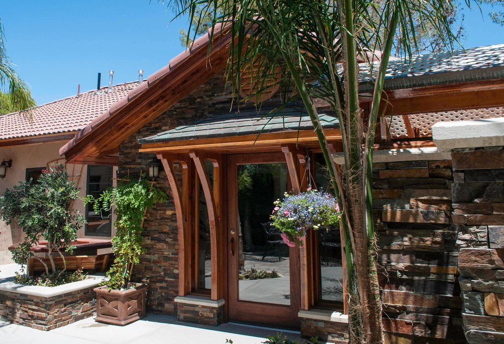 Clubhouse Entry Door- Village Retreat Re-development - Craftsman ...