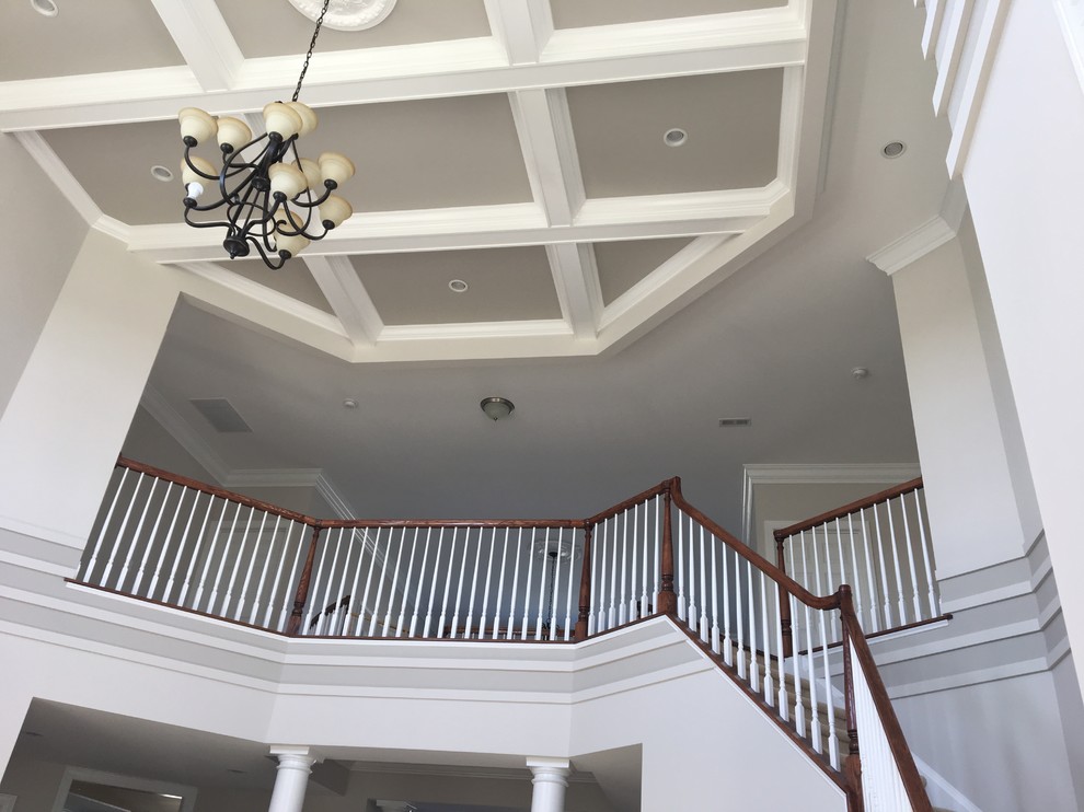 Coffered Ceilings - Modern - Entry - New York - by Custom Interiors ...