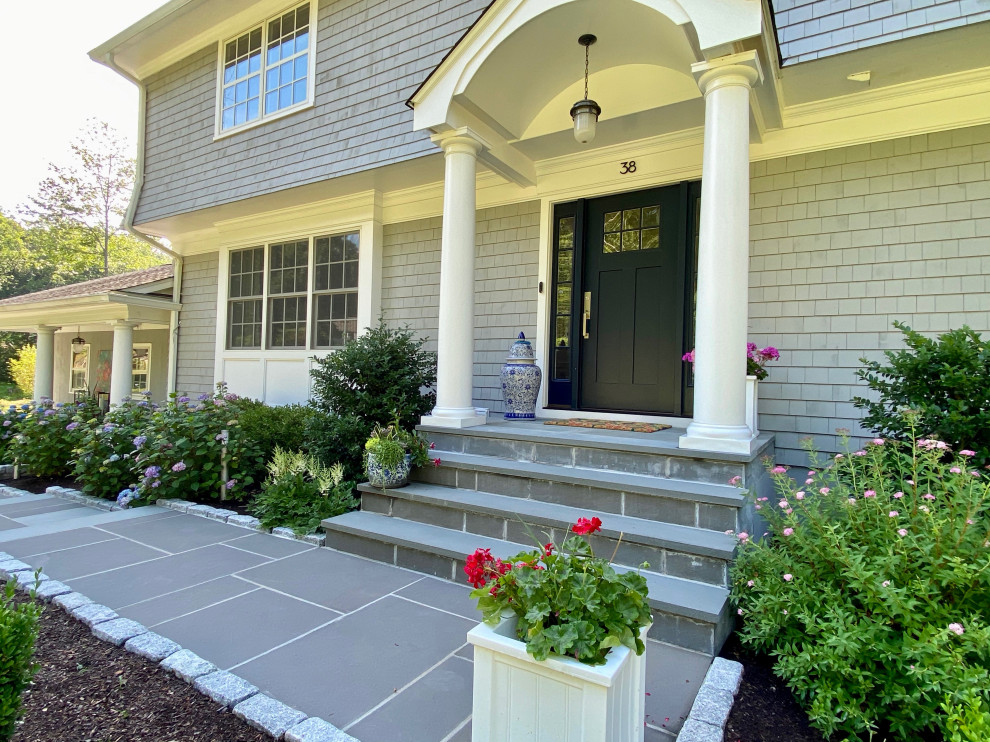 Colonial Front Entry - Transitional - Entry - Los Angeles - by Tami ...