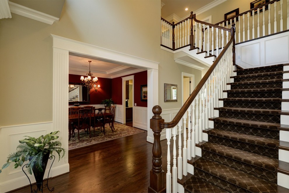 Colonial Home - Traditional - Entry - Seattle - by Architectural ...