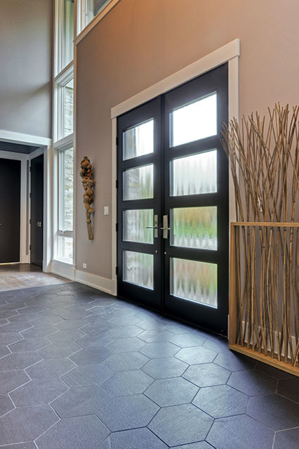 Colorful Modern Home - Modern - Entry - Chicago - by Glenview Haus ...