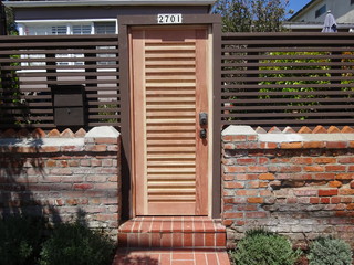 Combination Doors and Gates. - Contemporary - Entry - Los Angeles - by ...