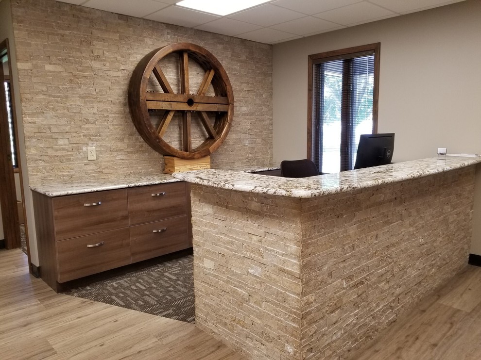 commercial reception desk - Modern - Entry - St Louis - by MICHAEL VON ...