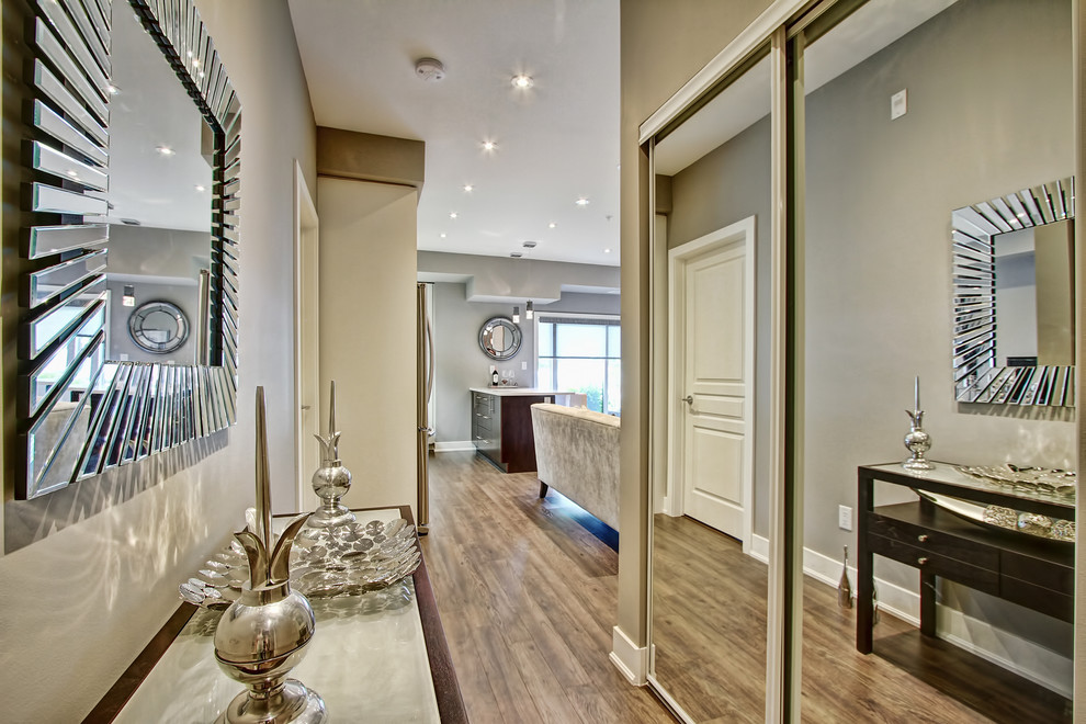 Contemporary Condo - Transitional - Entry - Toronto - by User | Houzz