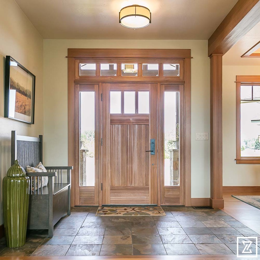 Contemporary Craftsman Home Hamilton - Craftsman - Entry - Other - by ...