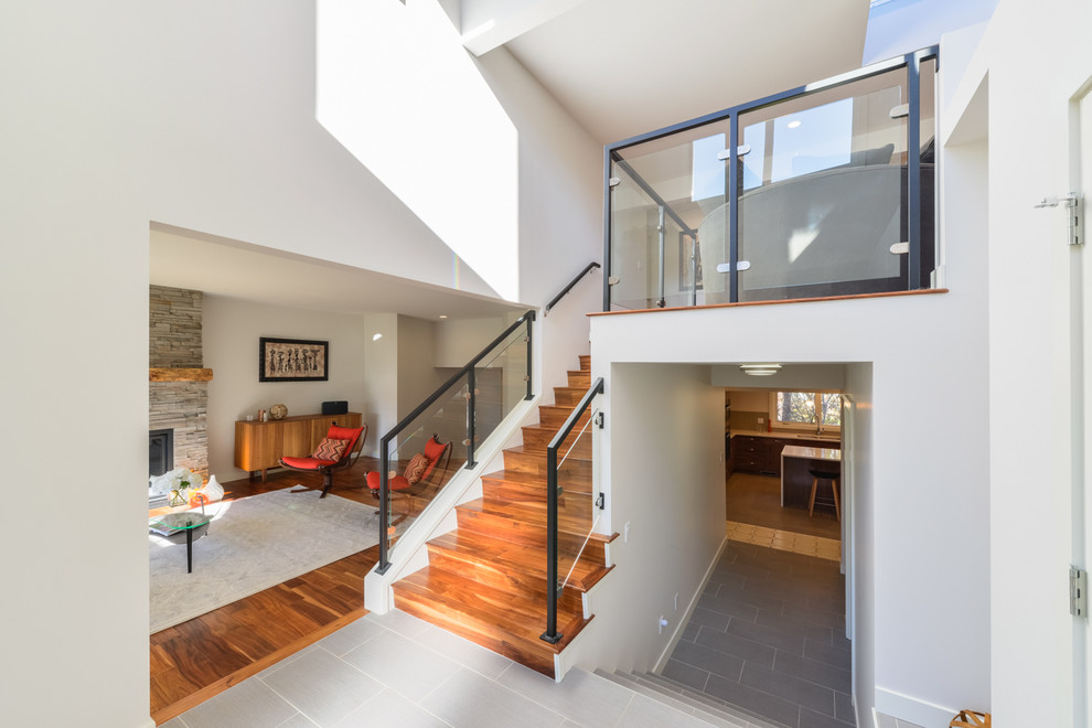Contemporary Custom Home - Contemporary - Entry - Calgary - by Serenity ...