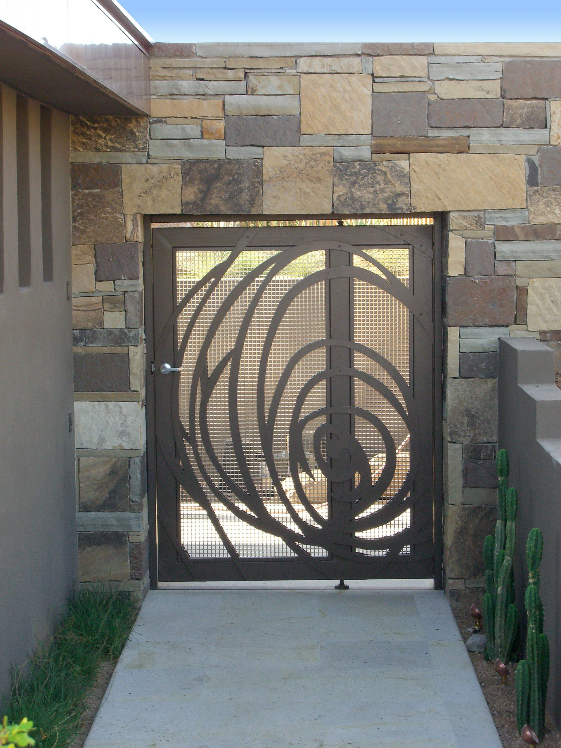 16 Sleek Designs For Contemporary Garden Gates