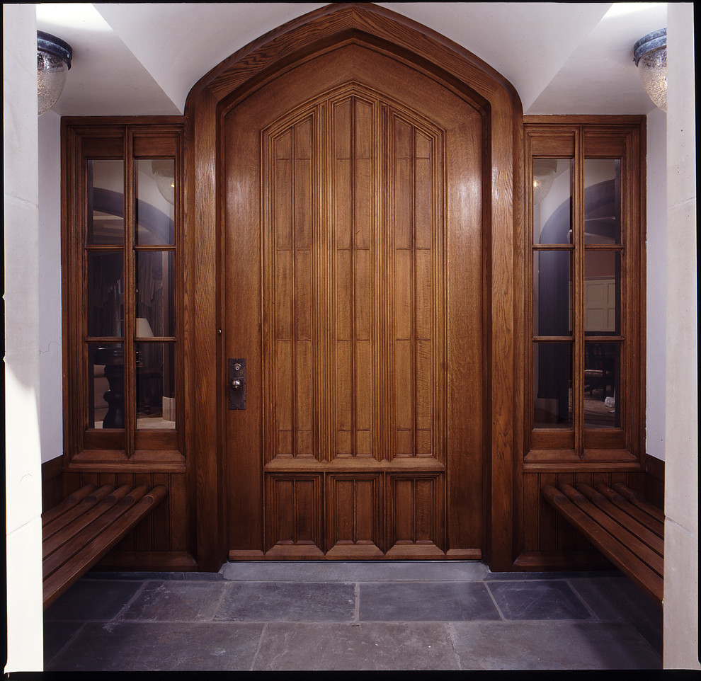 Conyers Farm Tudor - Traditional - Entry - New York - by Culin ...