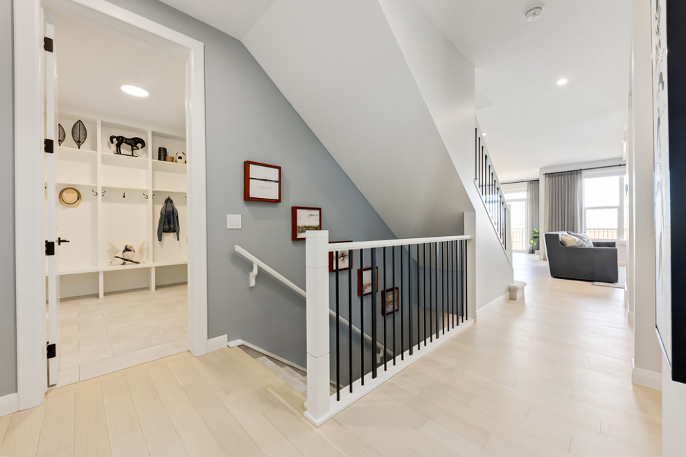 Country Luxe Modern Farmhouse Show Home - Farmhouse - Entry - Calgary ...