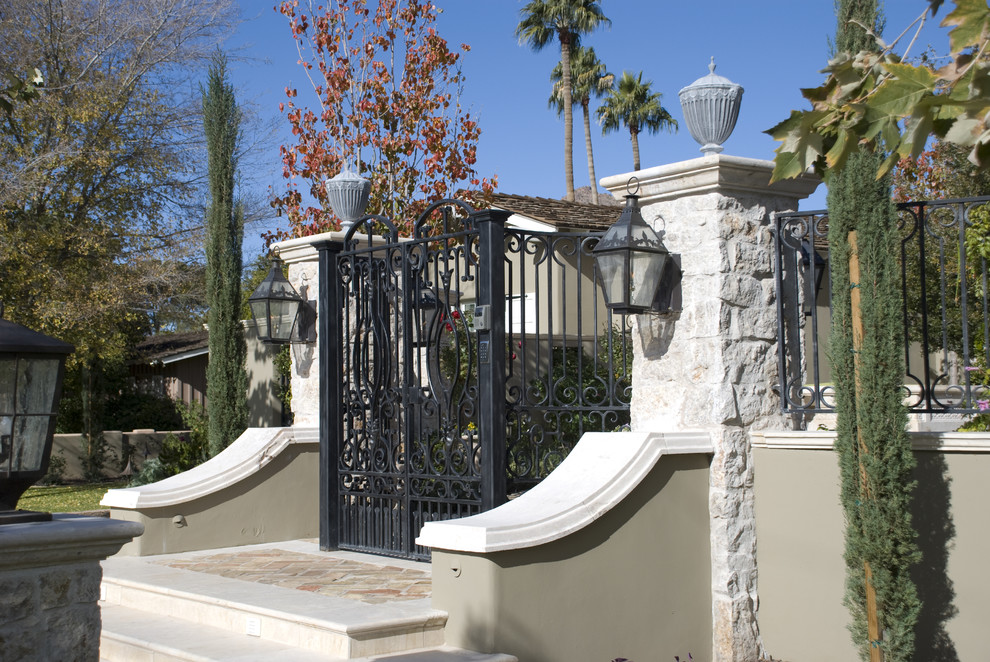 Courtyard Gates - Traditional - Entry - Phoenix - by Grizzly Iron, Inc ...