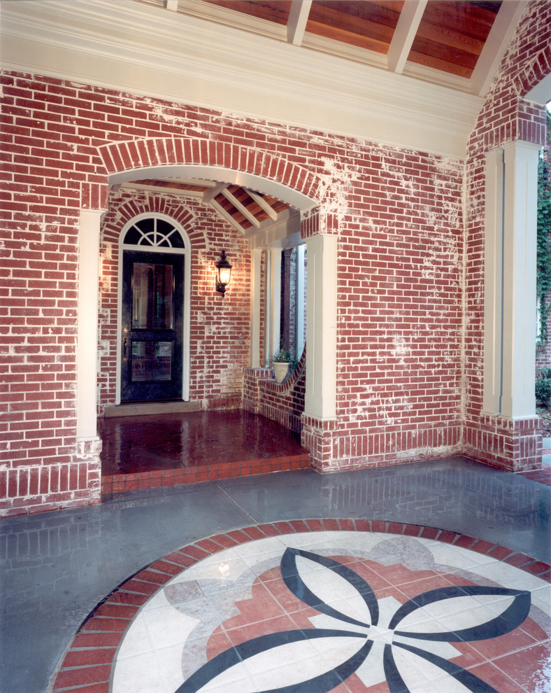 Covered Entry - Traditional - Entry - Omaha - by Cramer Kreski Designs ...