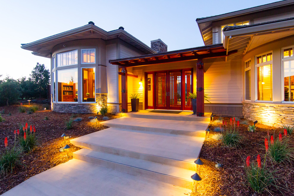 Irish Hills Addition - Craftsman - Entry - San Luis Obispo - by Isaman ...