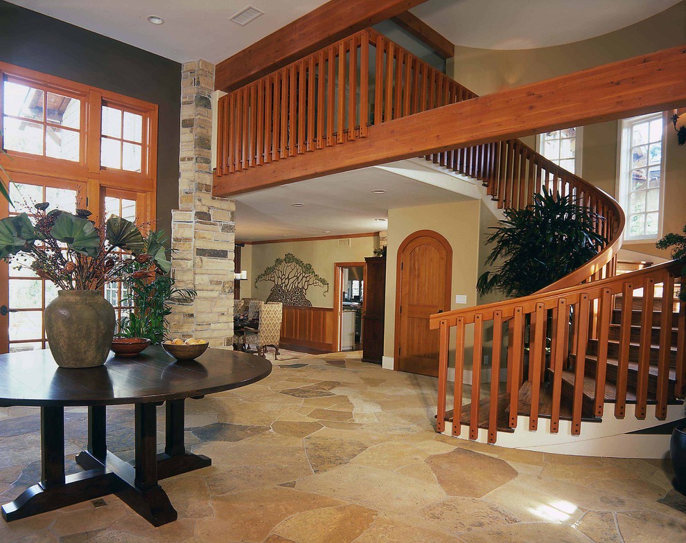 Craftsman Foyer - Craftsman - Entry - Los Angeles - by Sarah Barnard ...