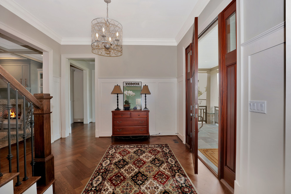 Craftsman Style Luxury Home - Craftsman - Entry - Richmond - by James ...