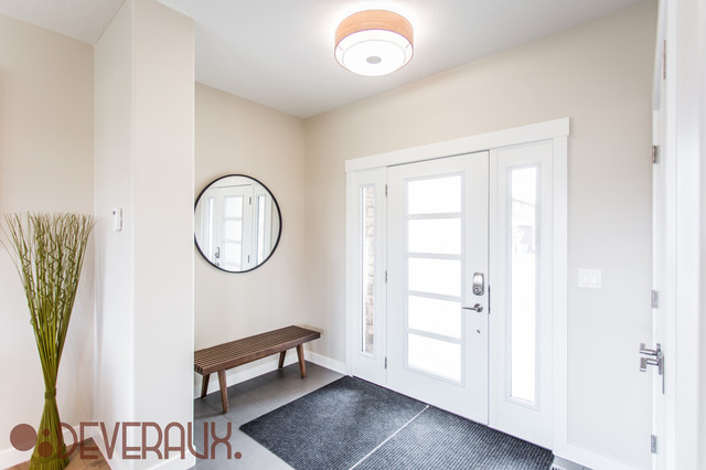 Custom 1746 sq. ft 2 Storey Home - Deveraux Developments - Entrance ...